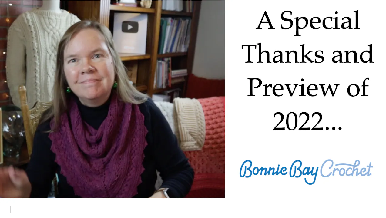 A Special Thanks... - Bonnie Bay Crochet