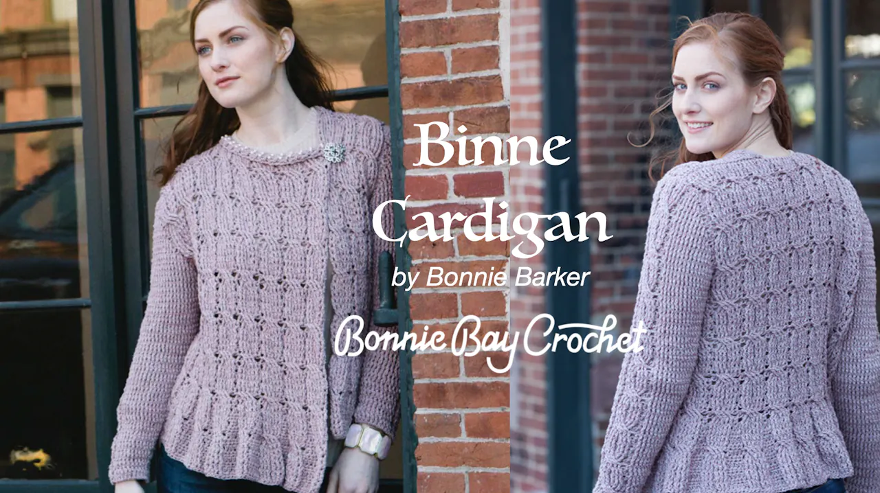 Binne Cardigan - Bonnie Bay Crochet