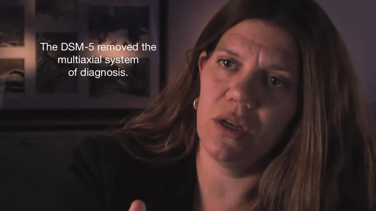 DSM-5 removes the multiaxial system - Antonia New - Antonia New - BPDvideo