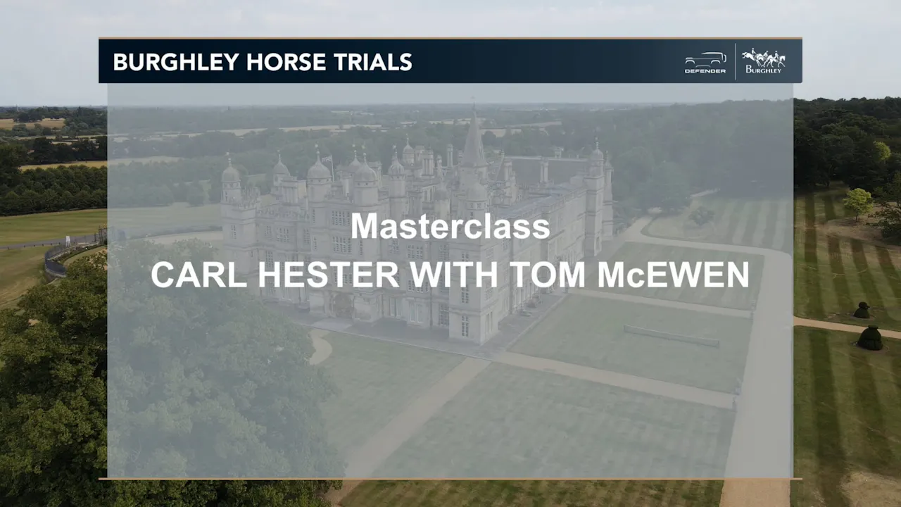 Day 2 - Masterclass - Carl Hester & Tom McEwen - Friday 5 September ...