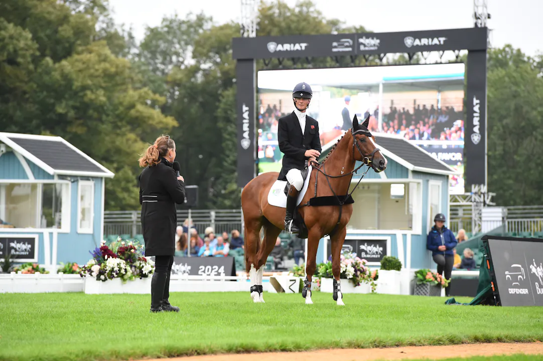 Masterclass: Alice & William Fox-Pitt - Preparing a horse for Burghley ...