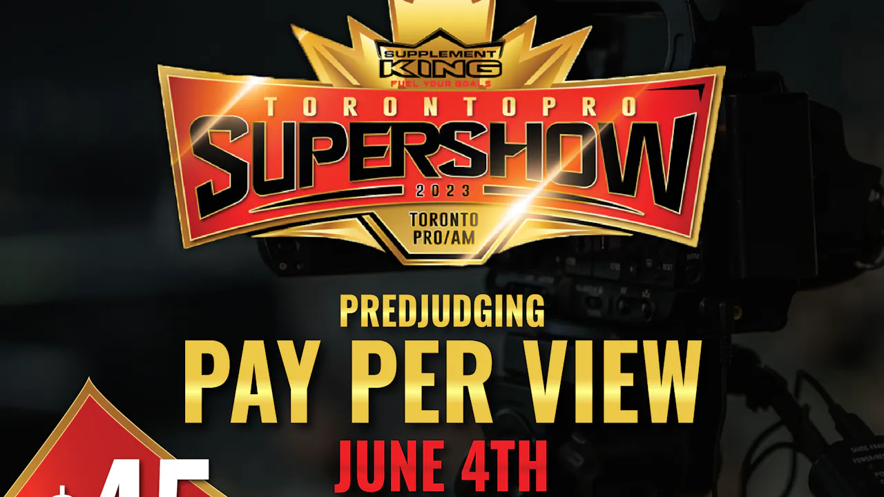 IFBB Toronto Pro Supershow - Pre-Judging - 06/04/2023, 18:37:55 ...
