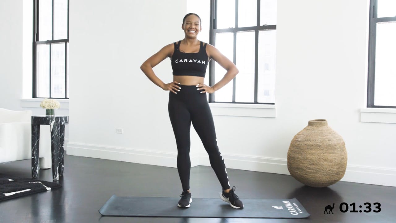 10 Min Cardio Workout - HIIT Cardio: 10 Min - CARAVAN