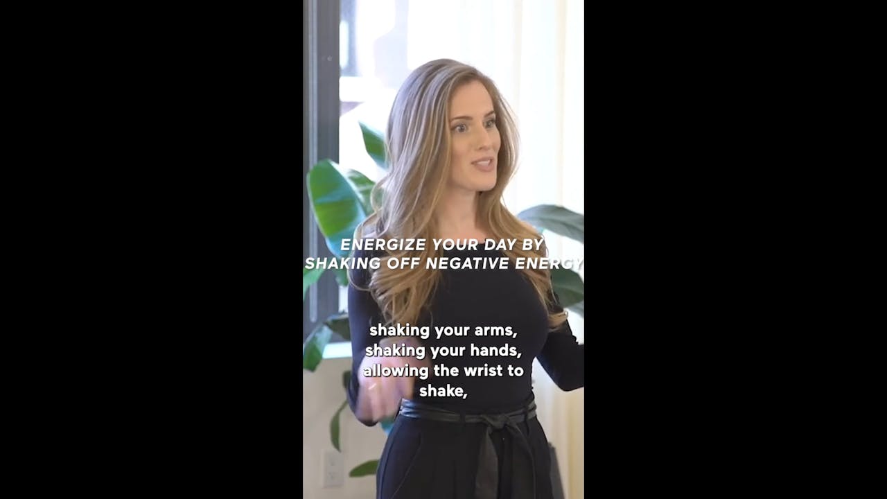 Energize Your Day By Shaking Off Negative Energy (Highlight) - Short ...
