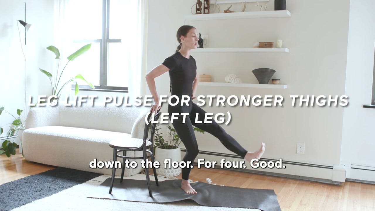 Leg Lift Pulse for Stronger Thighs (Left Leg) (Highlight) - CARAVAN