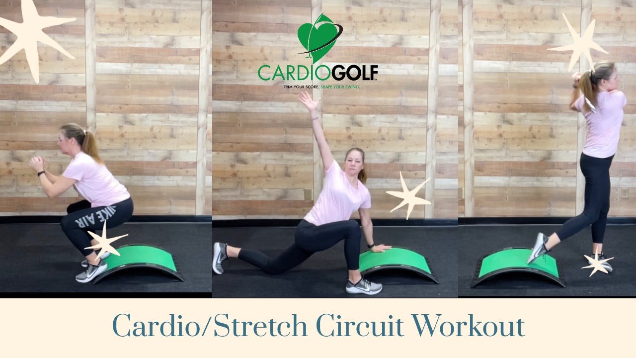 35:37 min Cardio and Stretch Circuit (031) - CardioGolf® Online Studio