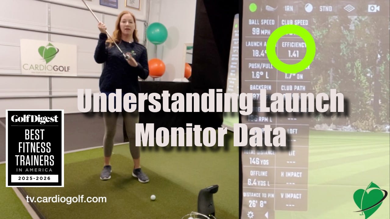 8-min Understanding Launch Monitor Data - CardioGolf® Online Studio