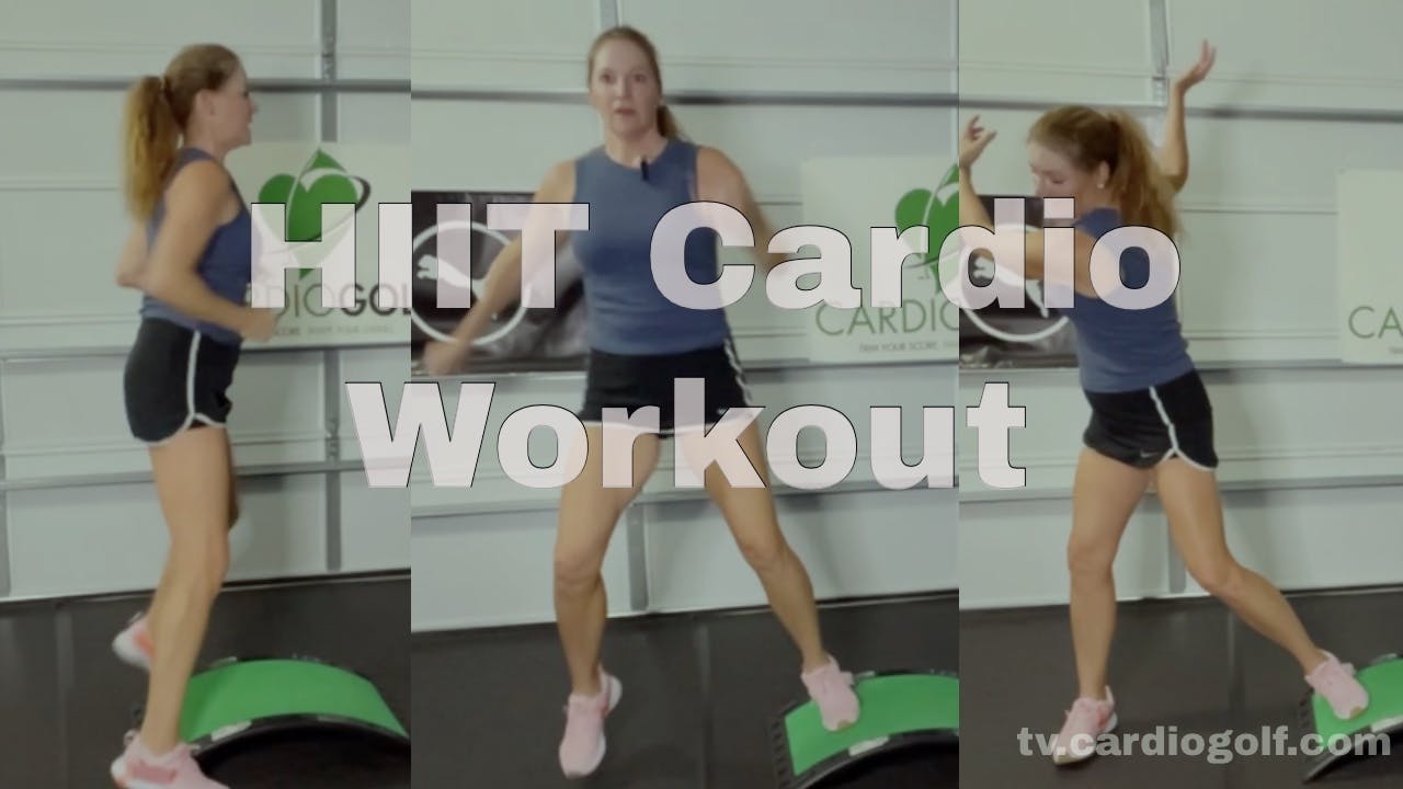 9-min HIIT Cardio Workout for Golfers - CardioGolf® Online Studio