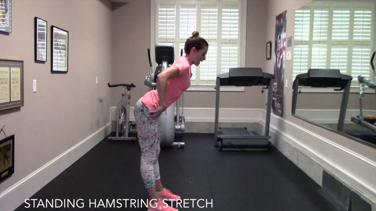 2-minute Standing Hamstring Stretch - Individual Flexibility Exercises ...