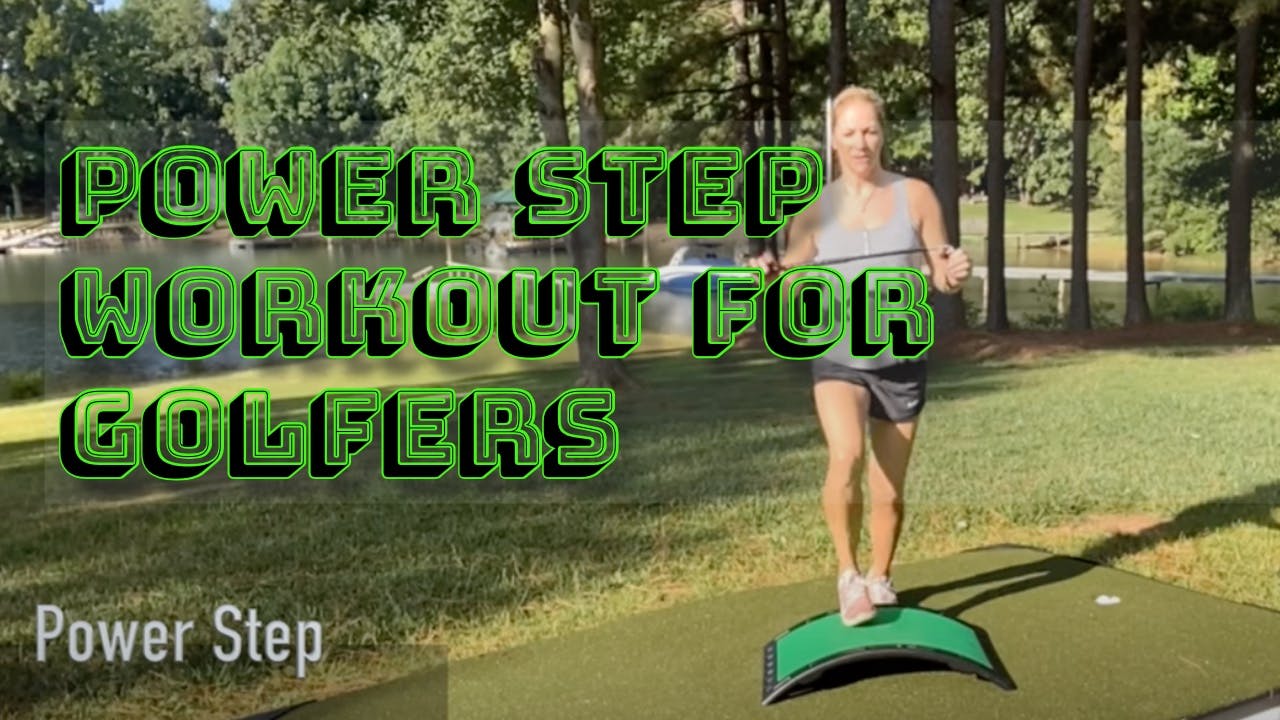 10-min Power Step Workout for Endurance (007) - CardioGolf® Online Studio