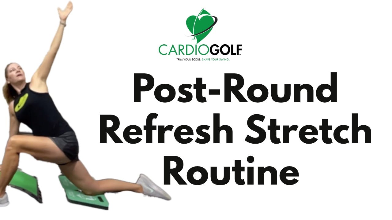 8-min Post-Round Refresh Stretch Routine - Post-Round Recovery Stretch ...