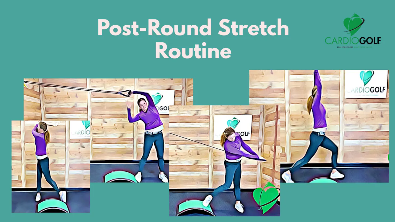 5:38 min Post-Round Stretch with GolfGym® PowerBandz - Post-Round ...