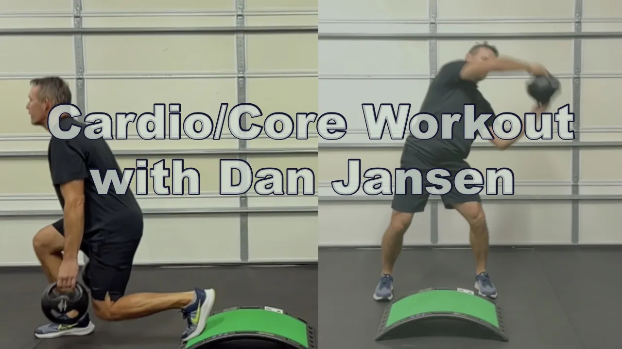 10-min Cardio/Core Workout with Dan Jansen - CardioGolf® Online Studio