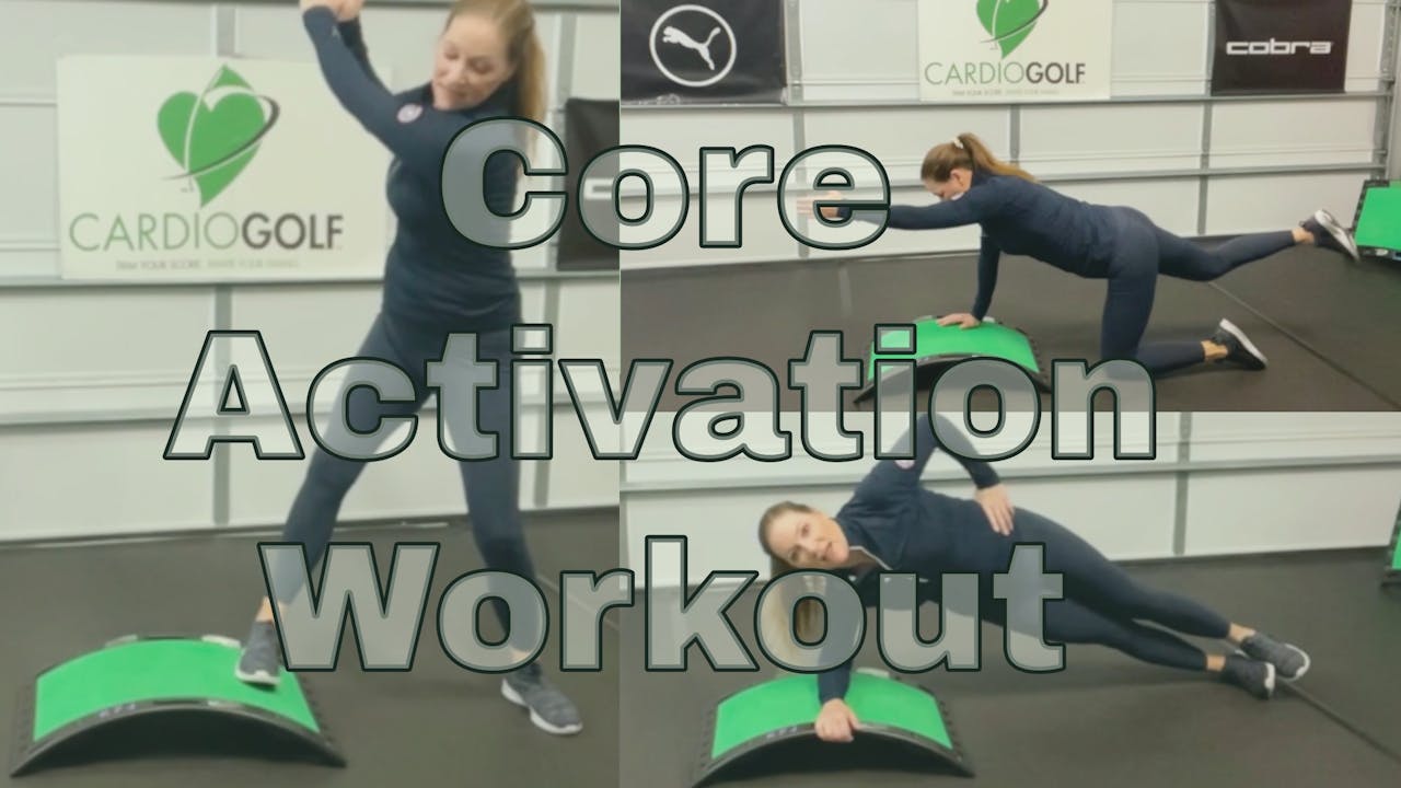 10-min Core Activation (071) - CardioGolf® Online Studio