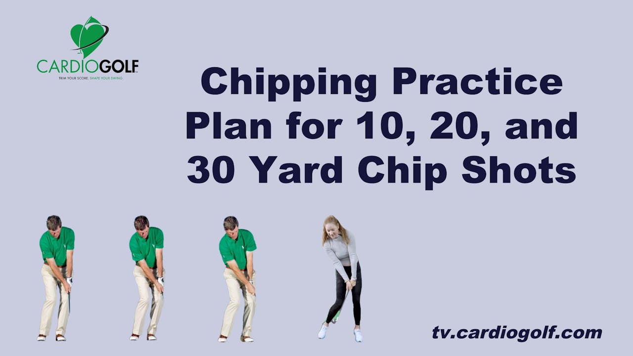 10-min Chipping Practice Routine - CardioGolf® Online Studio