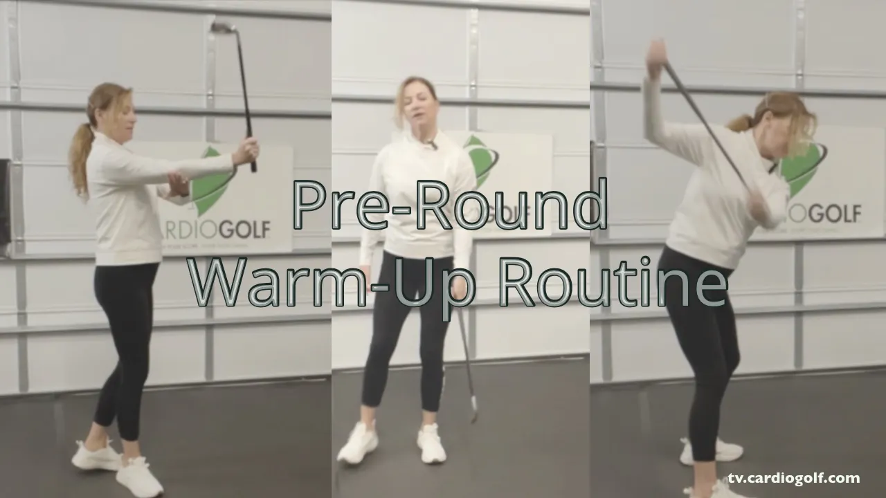 7-min Pre-Round Warm-Up Routine - CardioGolf® Online Studio