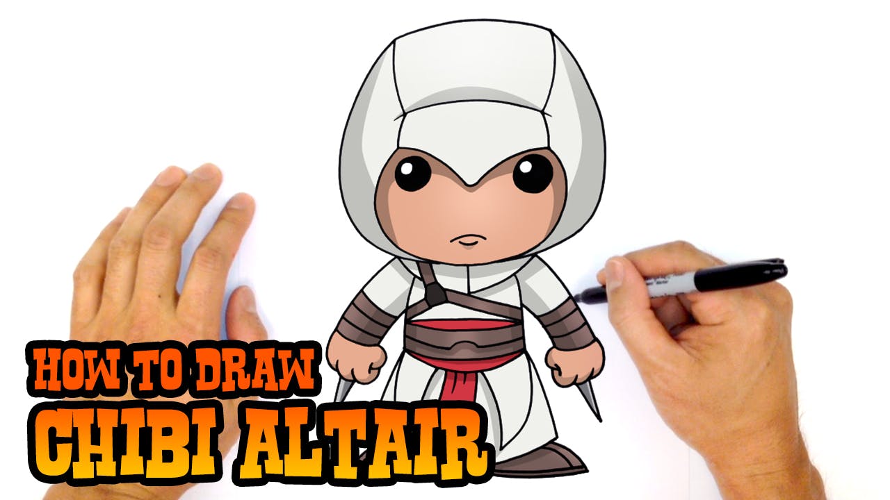Learn How to Draw Chibi Altair | Assassin's Creed - C4K ACADEMY