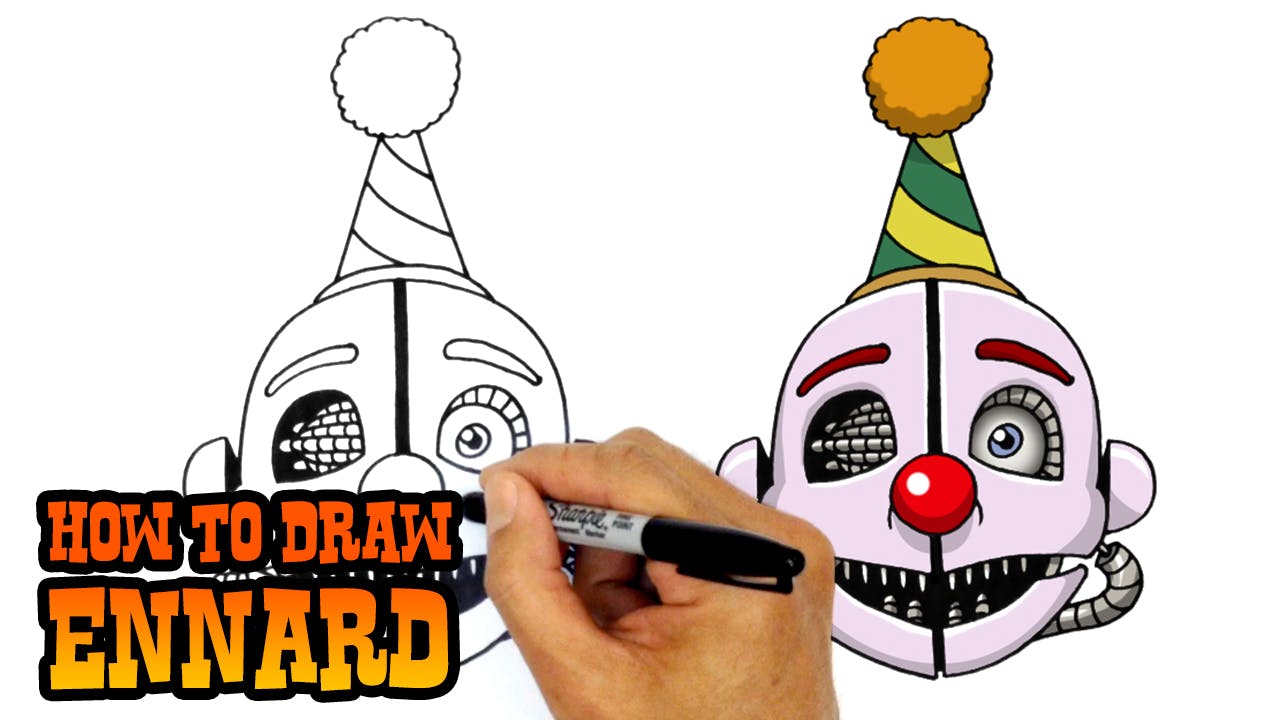 How to Draw Ennard | FNAF Sister Location - C4K ACADEMY