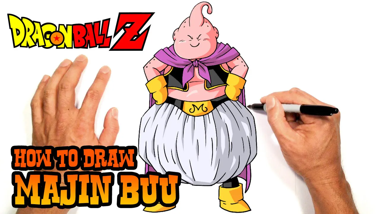 How to Draw Majin Buu | Dragon Ball Z - C4K ACADEMY