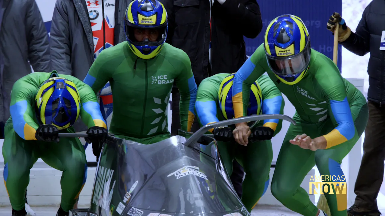A bobsled champion from Brazil inspires his teammates - Watch CGTN Now