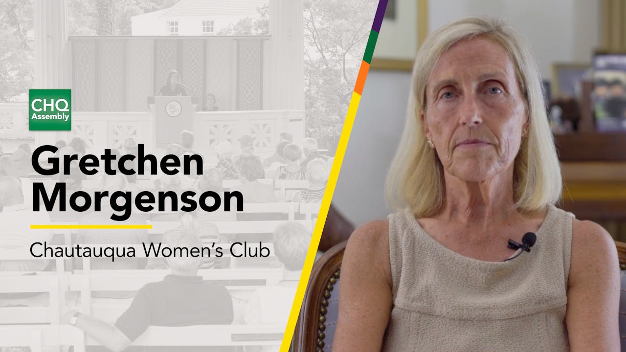 CWC Gretchen Morgenson - Trust, Society and Democracy - CHQ Assembly