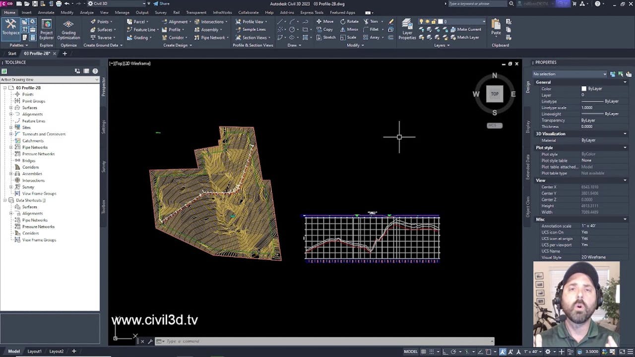 03 Changing the Profile Style - Civil 3D 2023 to 2024 Profile Essentials - CIVIL3D.TV