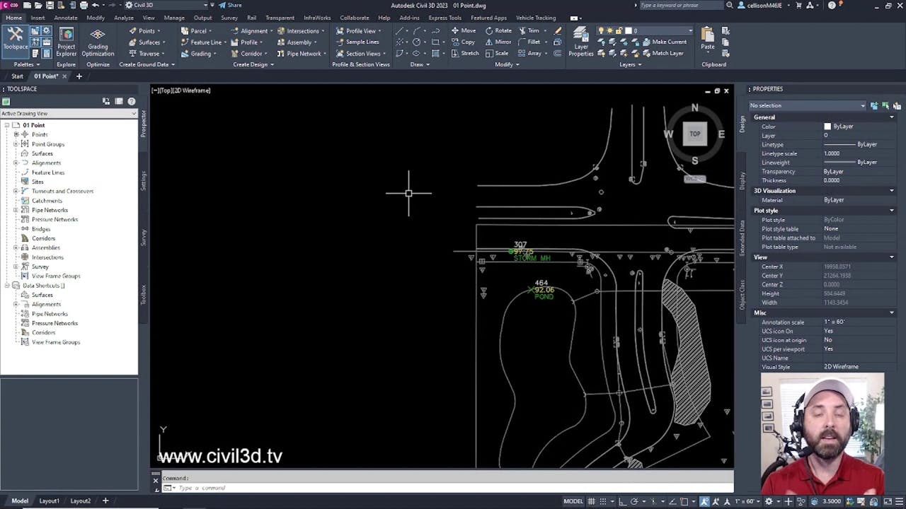02 Cogo Points Vs Autocad Point Nodes Civil 3d 2023 To 2024 Point Essentials Civil3dtv 
