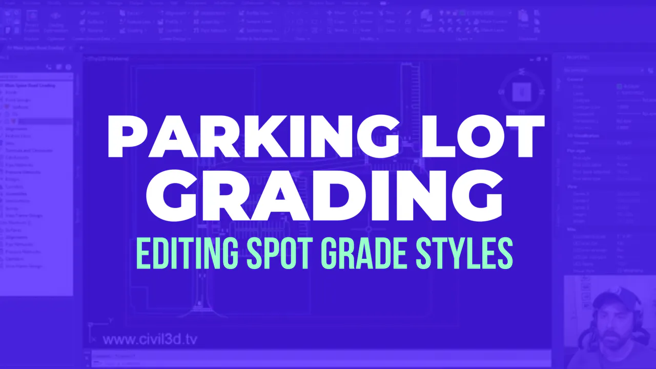 03 Adding Annotations and Editing Spot Grade Styles - CIVIL3D.TV