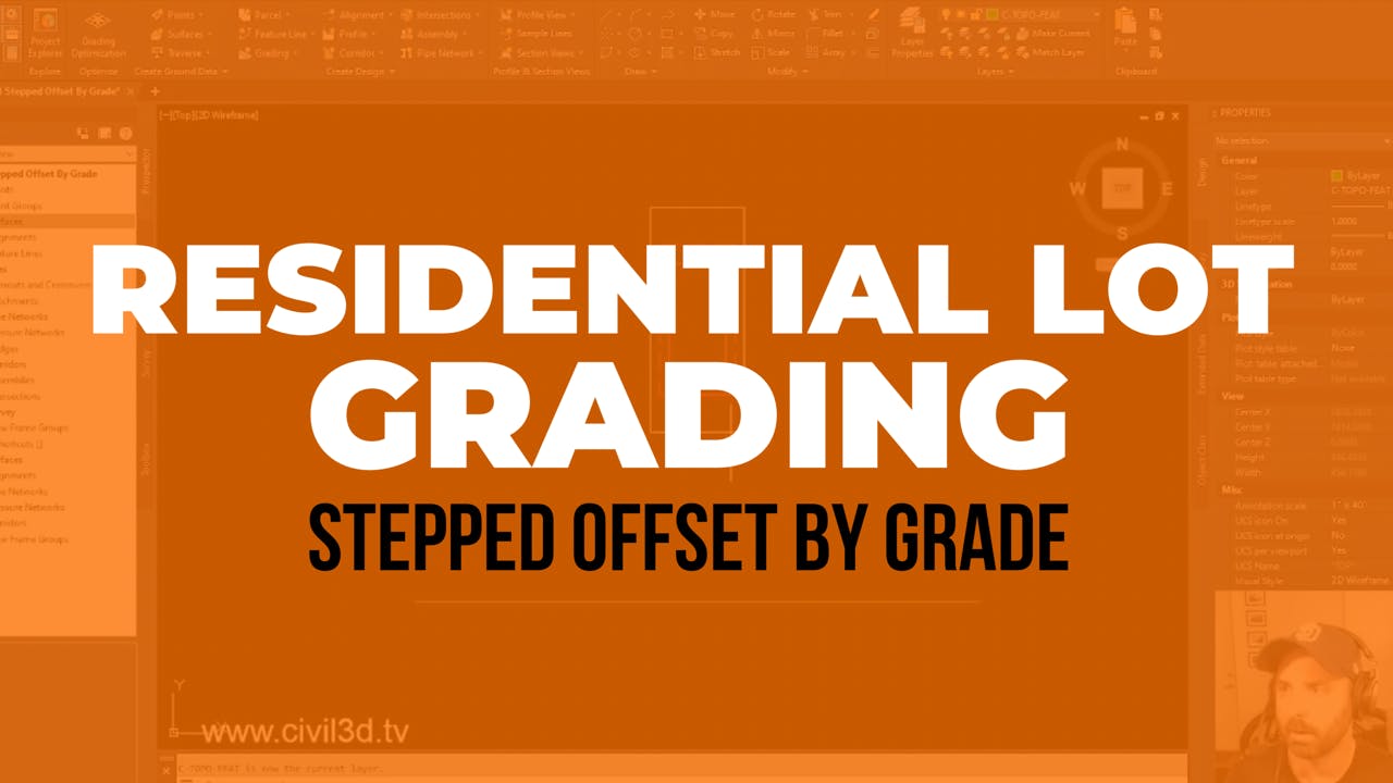 01 Stepped Offset By Grade - CIVIL3D.TV
