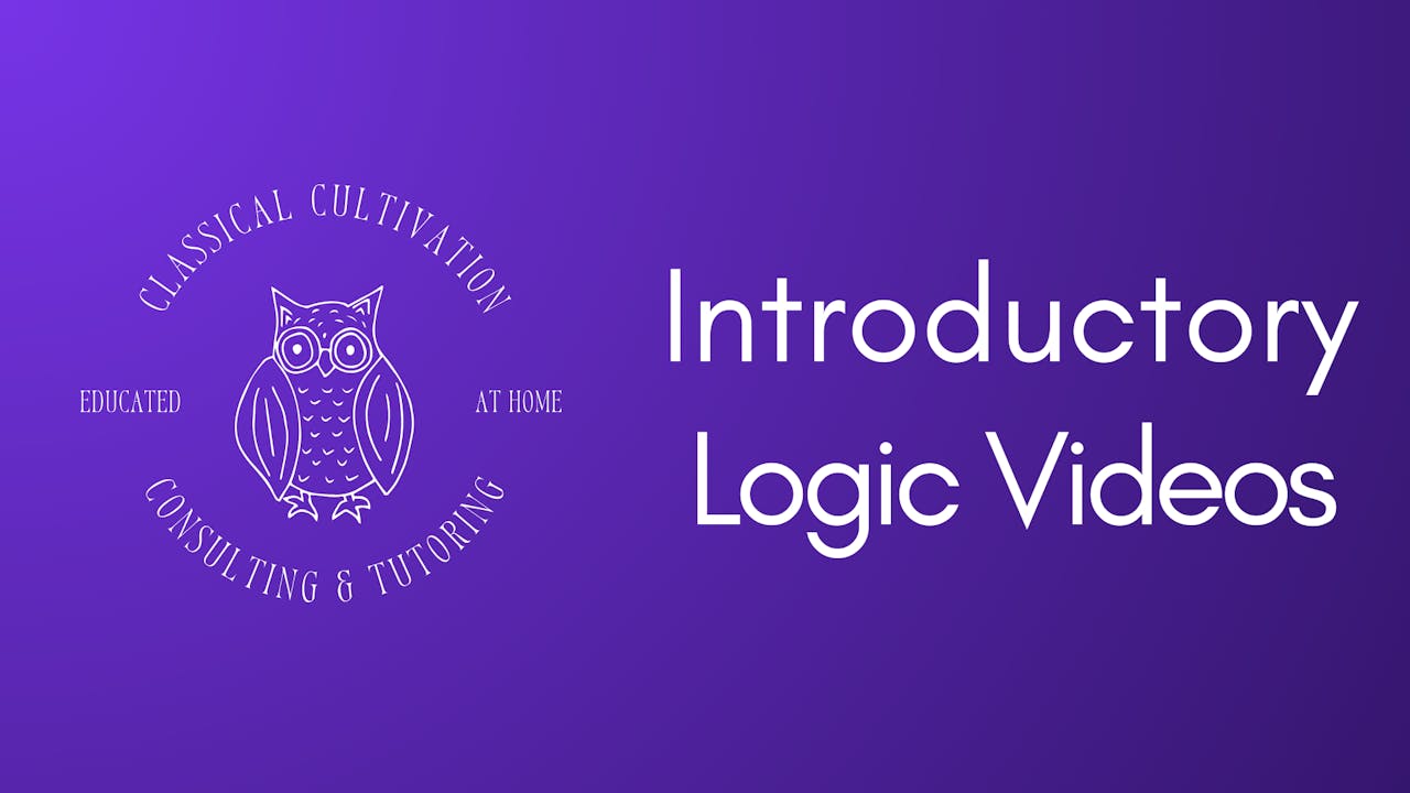 Classical Cultivation Introductory Logic Library