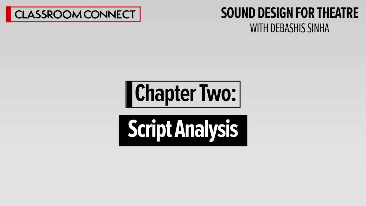 Chapter Two: Script Analysis - Stratford Festival's Classroom Connect