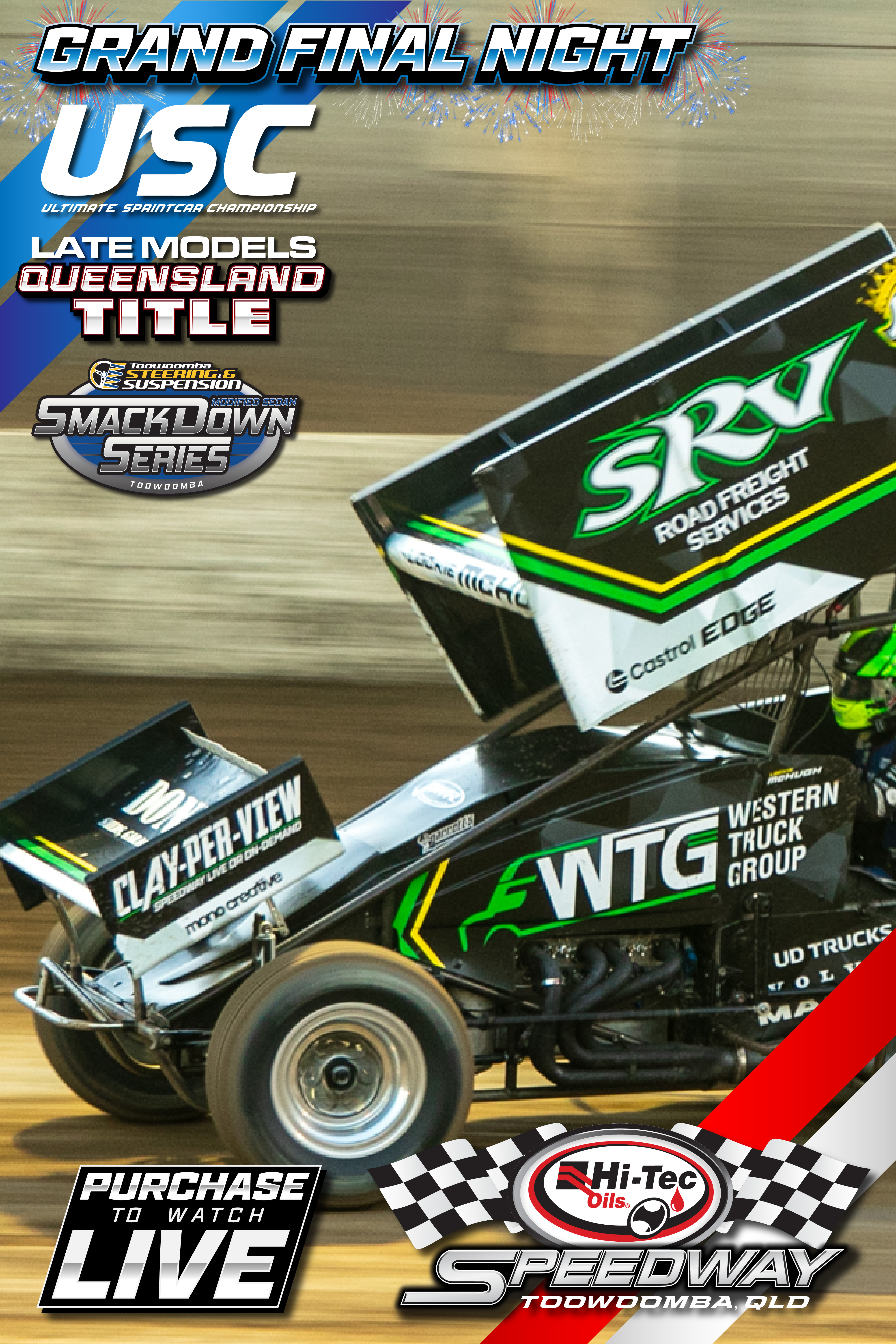 Upcoming Live Events - Clay-Per-View