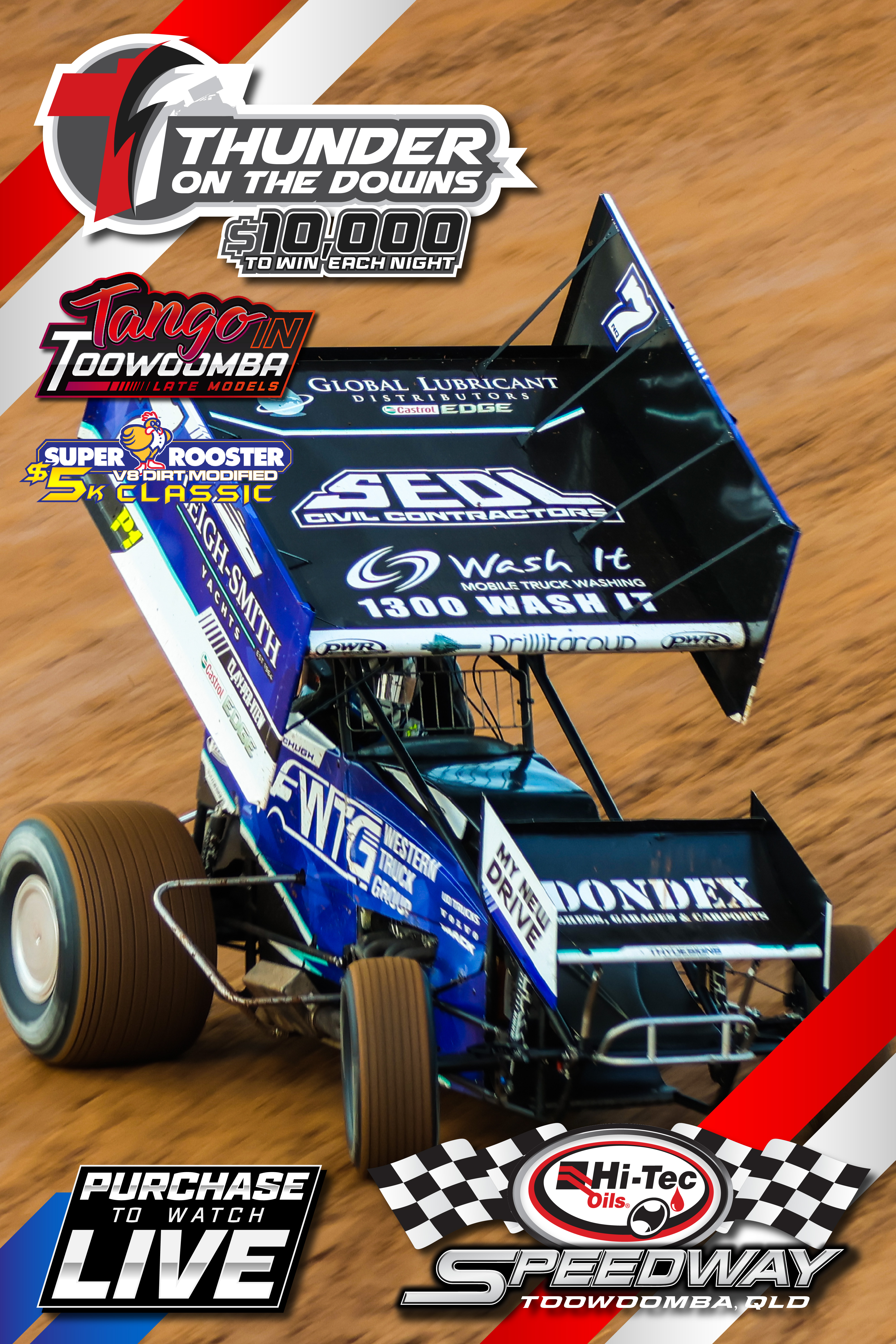 Upcoming Live Events - Clay-Per-View