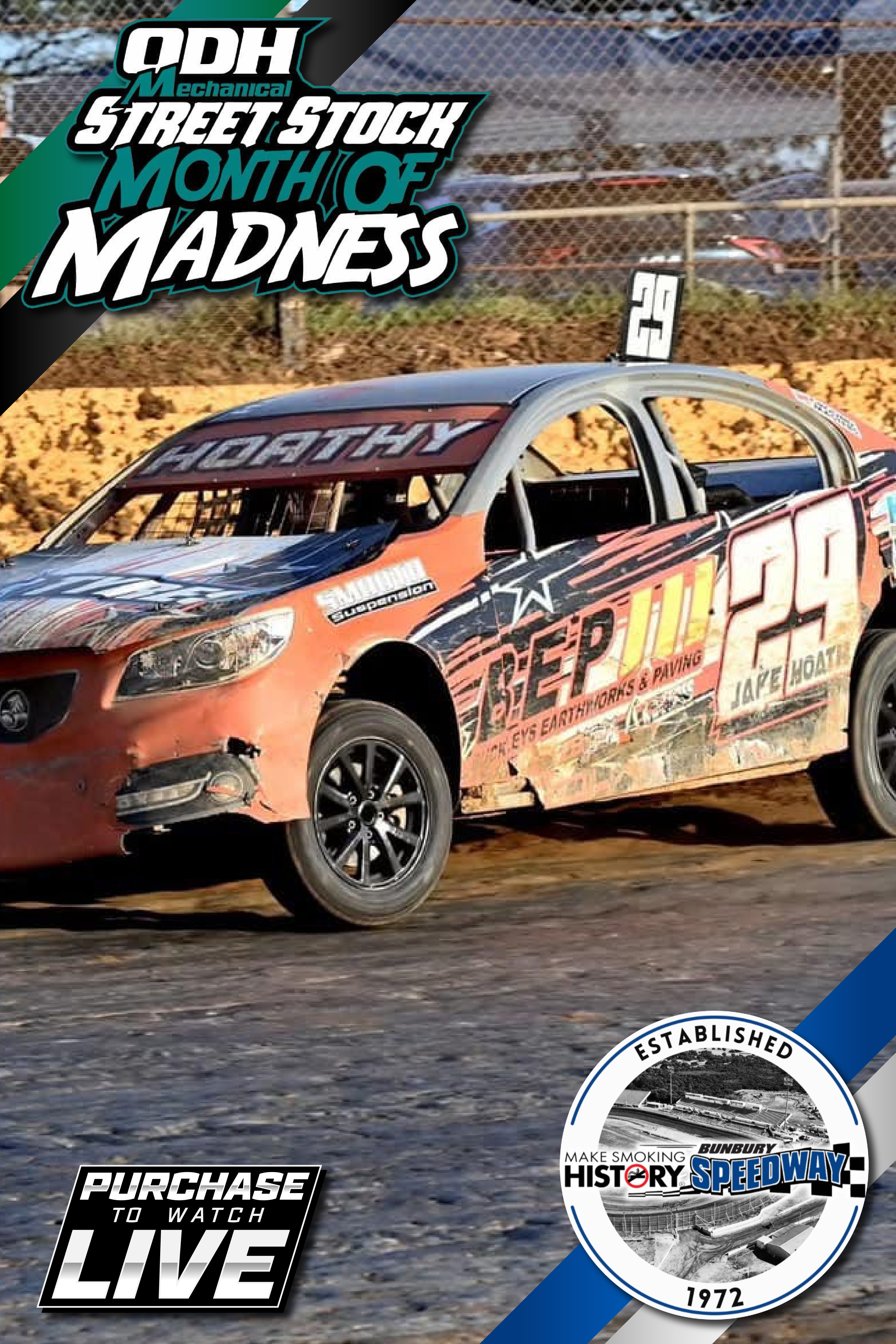 Upcoming Live Events - Clay-Per-View