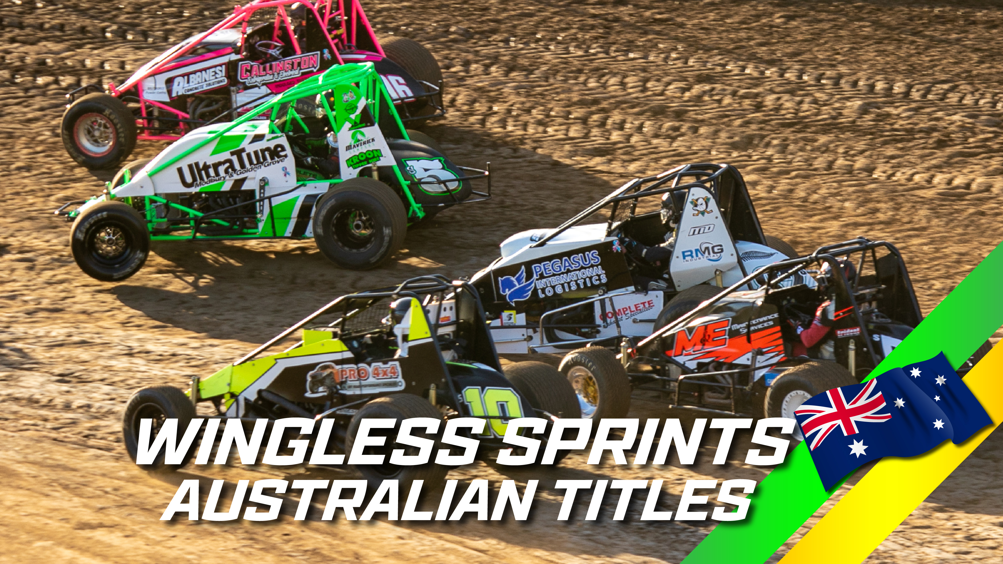 Australian Wingless Sprints Titles - Clay-Per-View