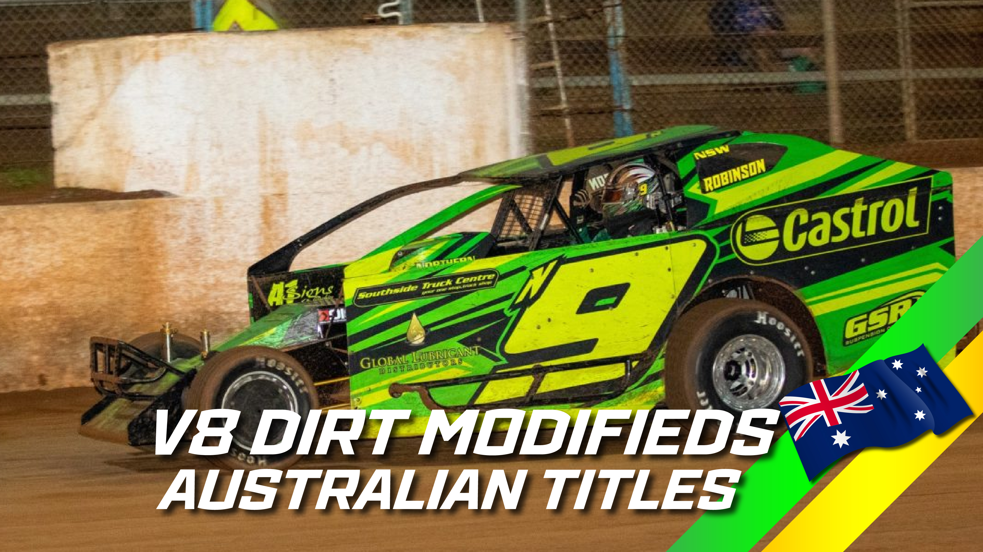 Australian V8 Dirt Modified Titles - Clay-Per-View