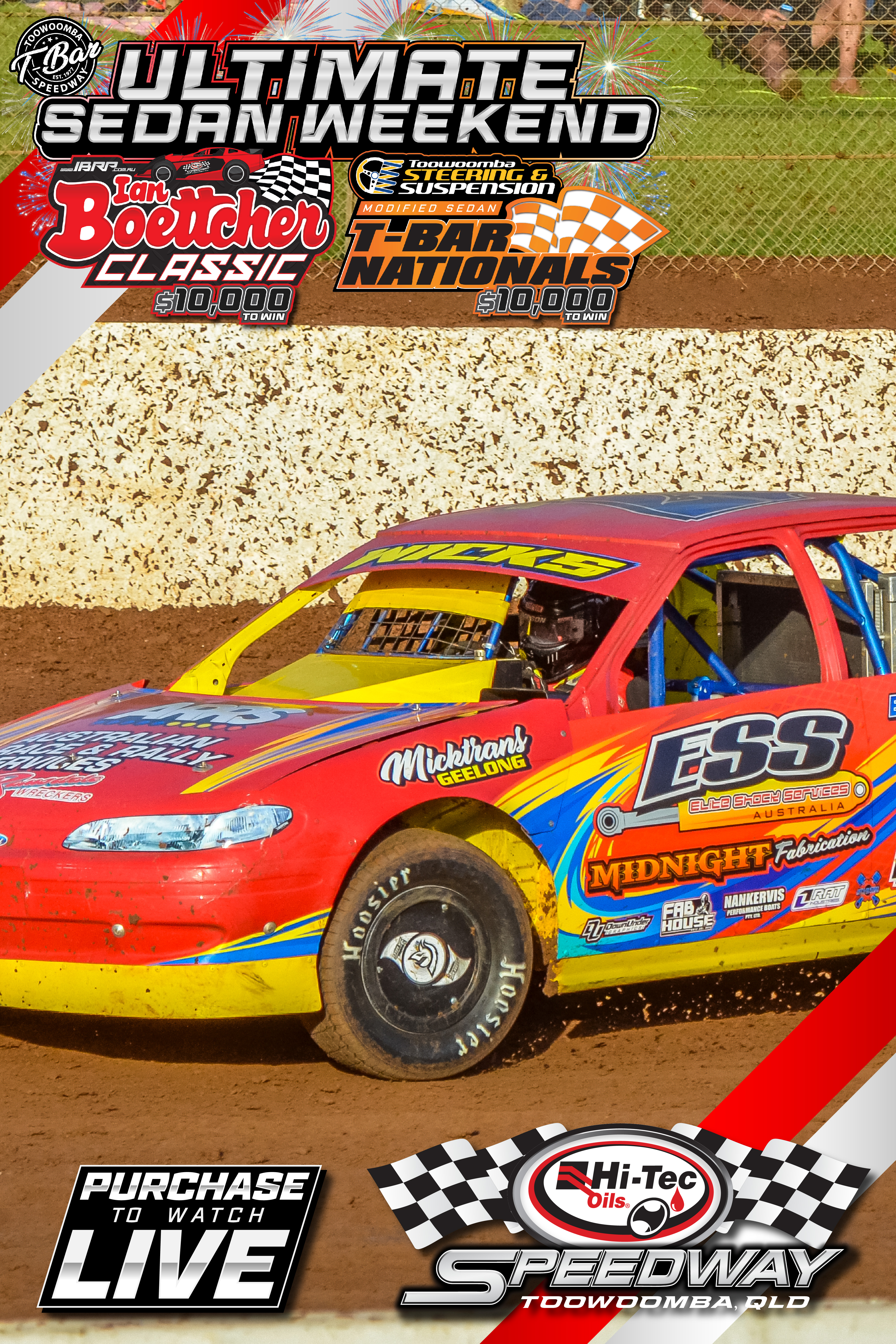 Upcoming Live Events - Clay-Per-View