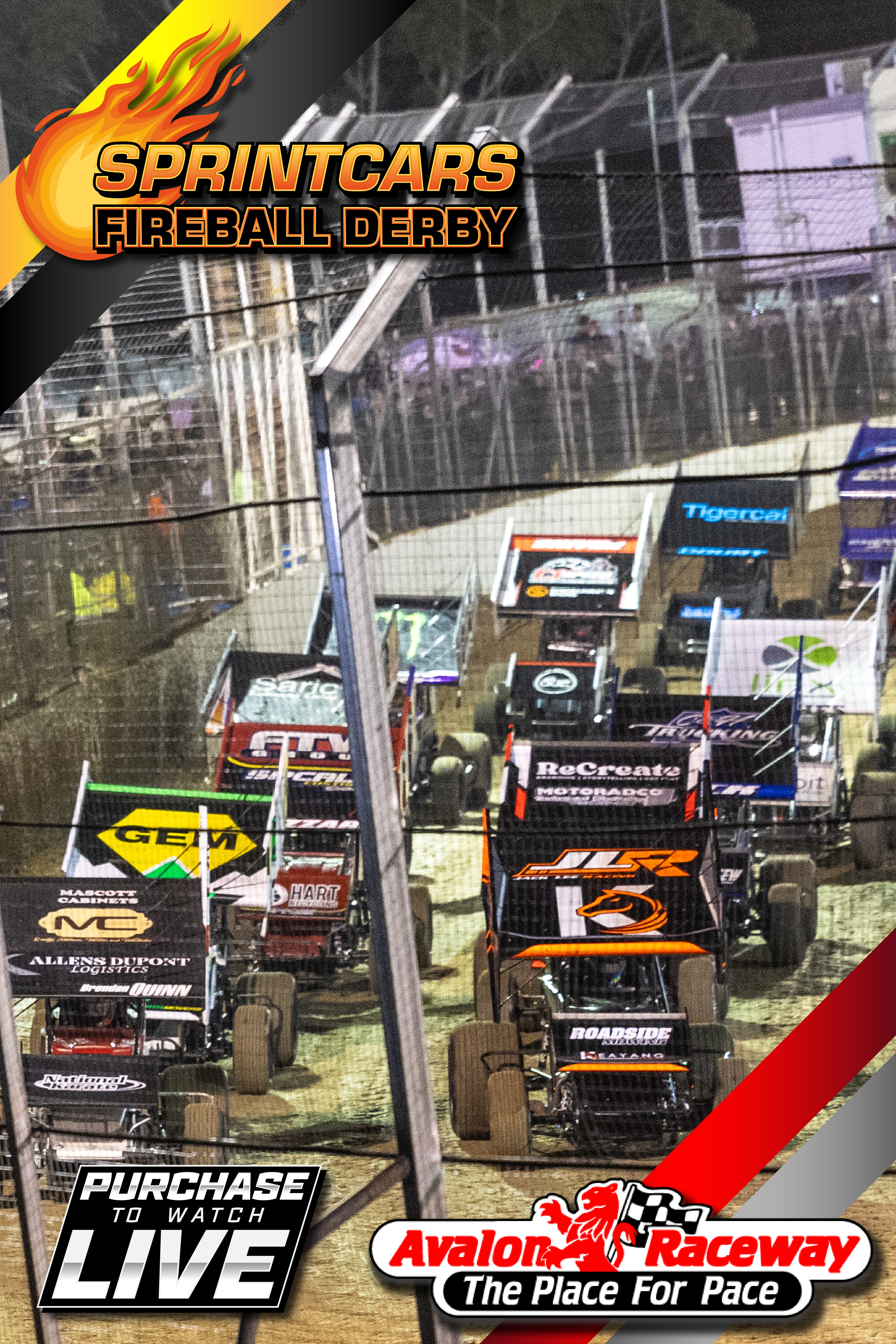 Upcoming Live Events - Clay-Per-View