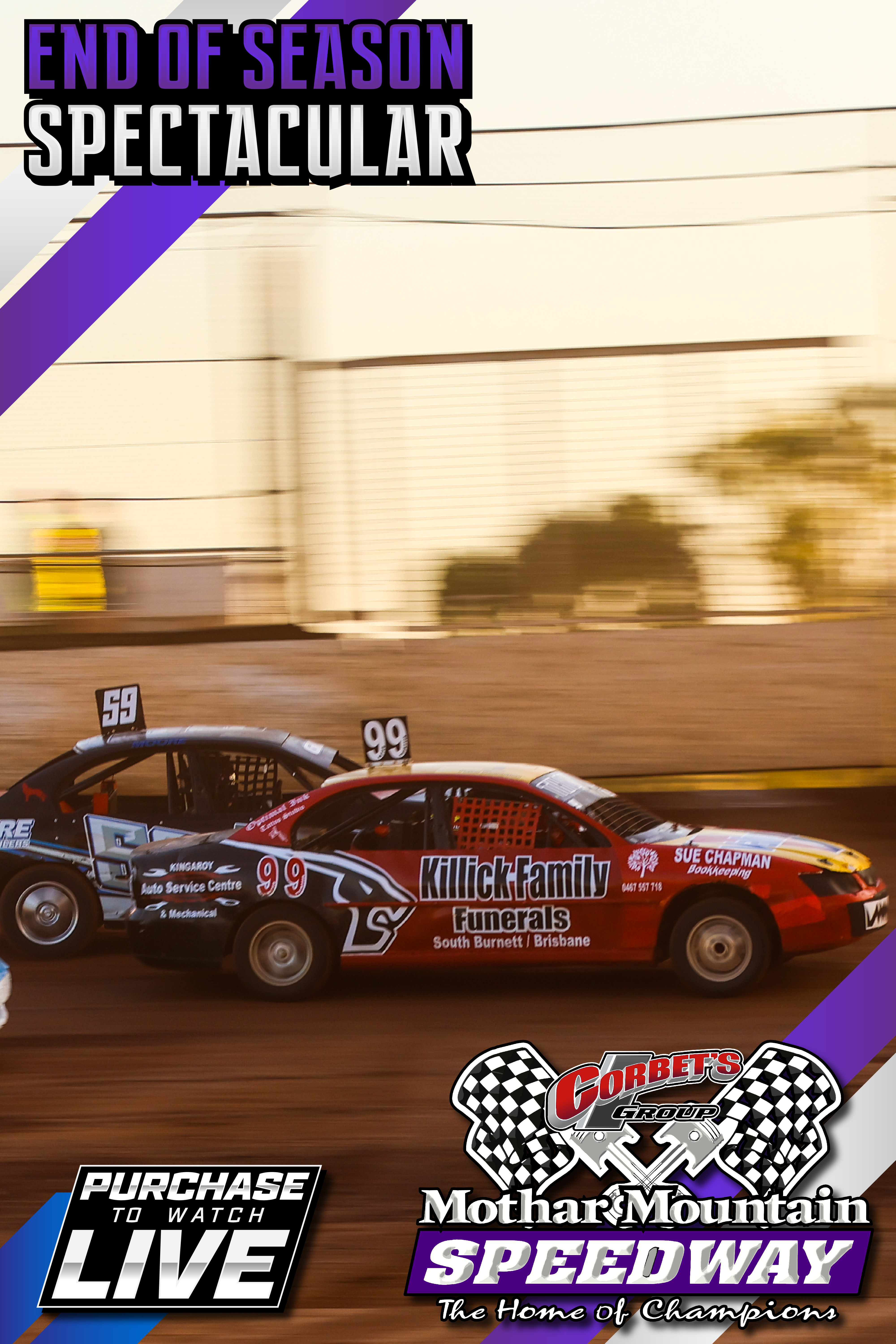 Upcoming Live Events - Clay-Per-View