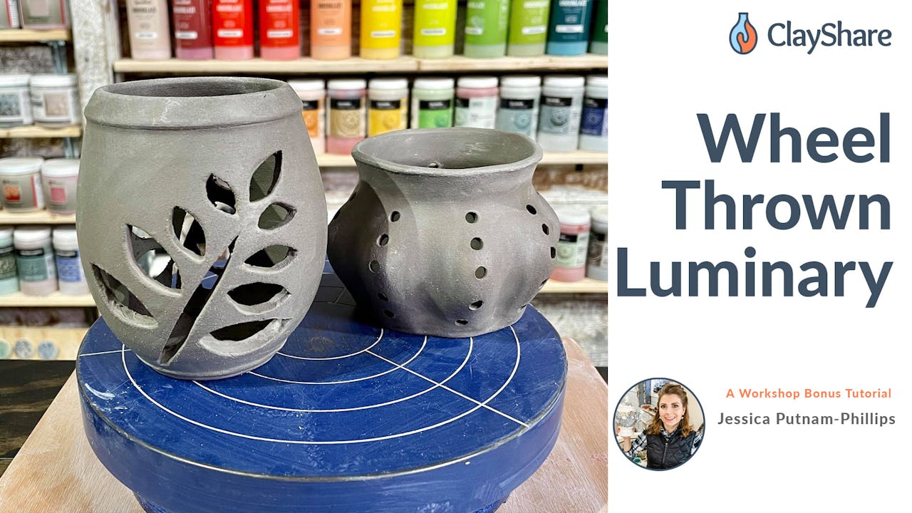 Raku Workshop Wheel Thrown Luminary - Visiting Pot Raku Workshop ...