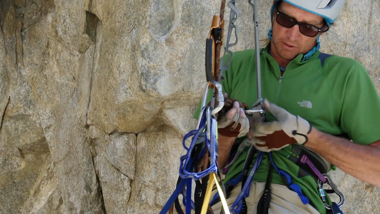 Aid Climbing: 9. Backups for Jumaring and Cleaning - Aid Climbing & Big ...