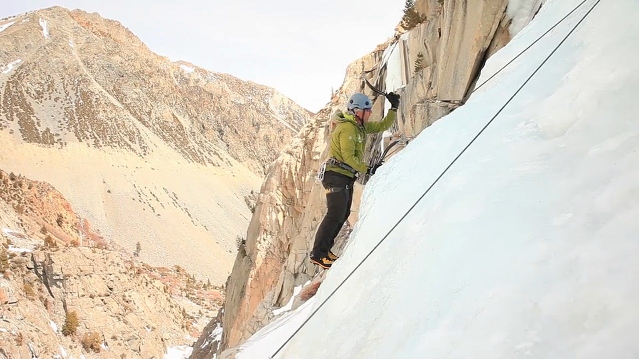 Ice Climbing: 9. Climbing Over Bulges (Mantling) - Climbing Tech Tips