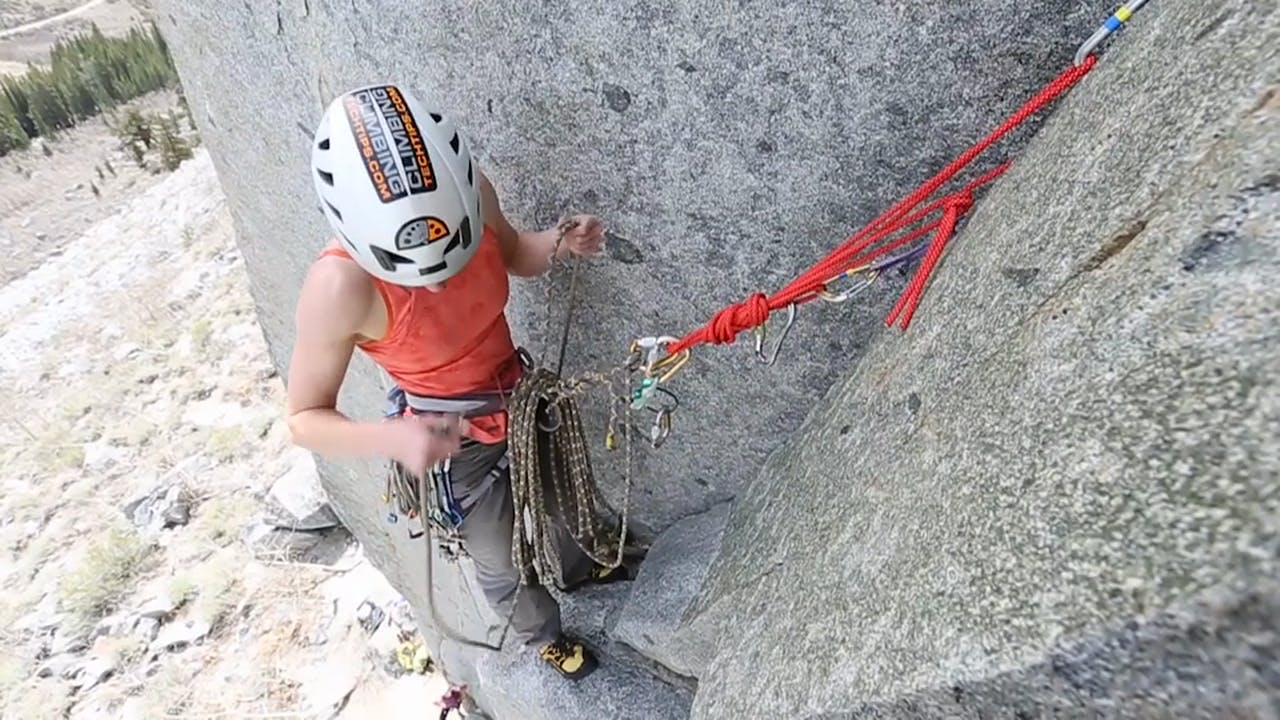 Multi-Pitch Trad: 2. Belay Transitions - Climbing Tech Tips