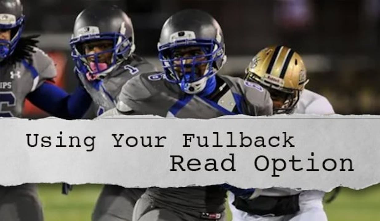 Troy McAllister | How to Use Your FB in the Read Option Offense - The ...