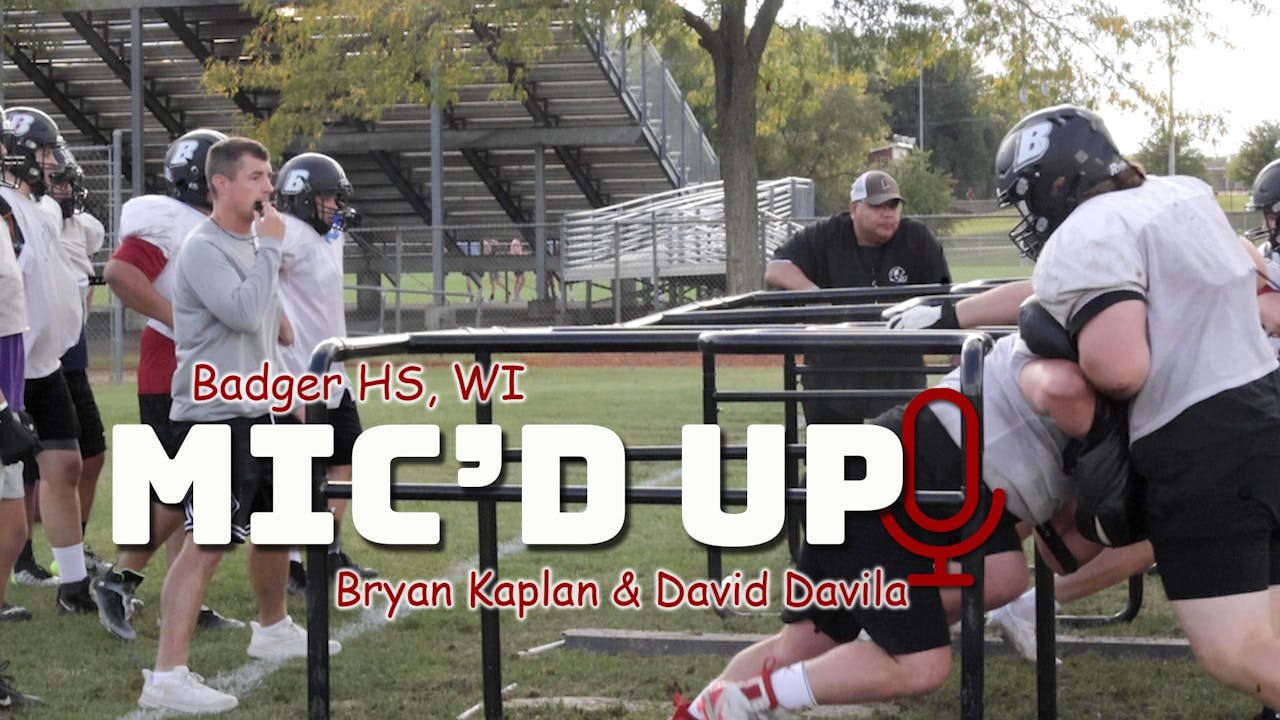 Mic'd Up Practice | Badger HS, WI - The Online Clinic