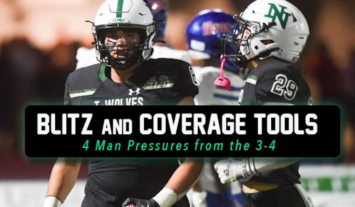 Blitz & Coverage Tools for Your Playbook: 4 Man Pressures - Coach Ed