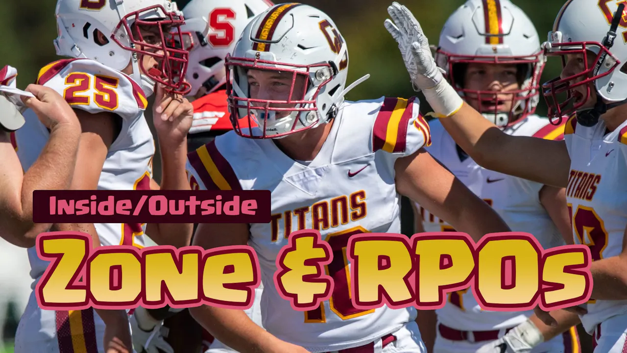 Gun Run | Inside/Outside Zone & RPOs - Coach Ed