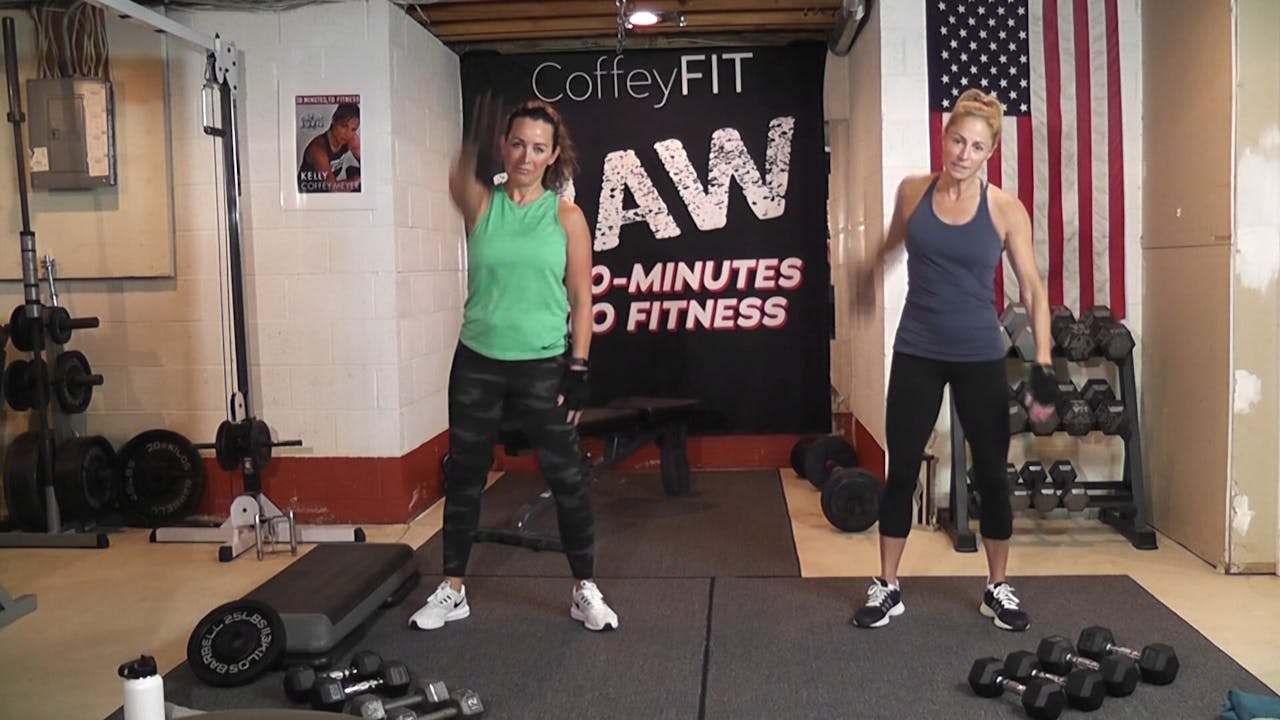 "RAW" Day 3 Shoulders & Legs - Strength Training - RAW - 30-Minutes to ...