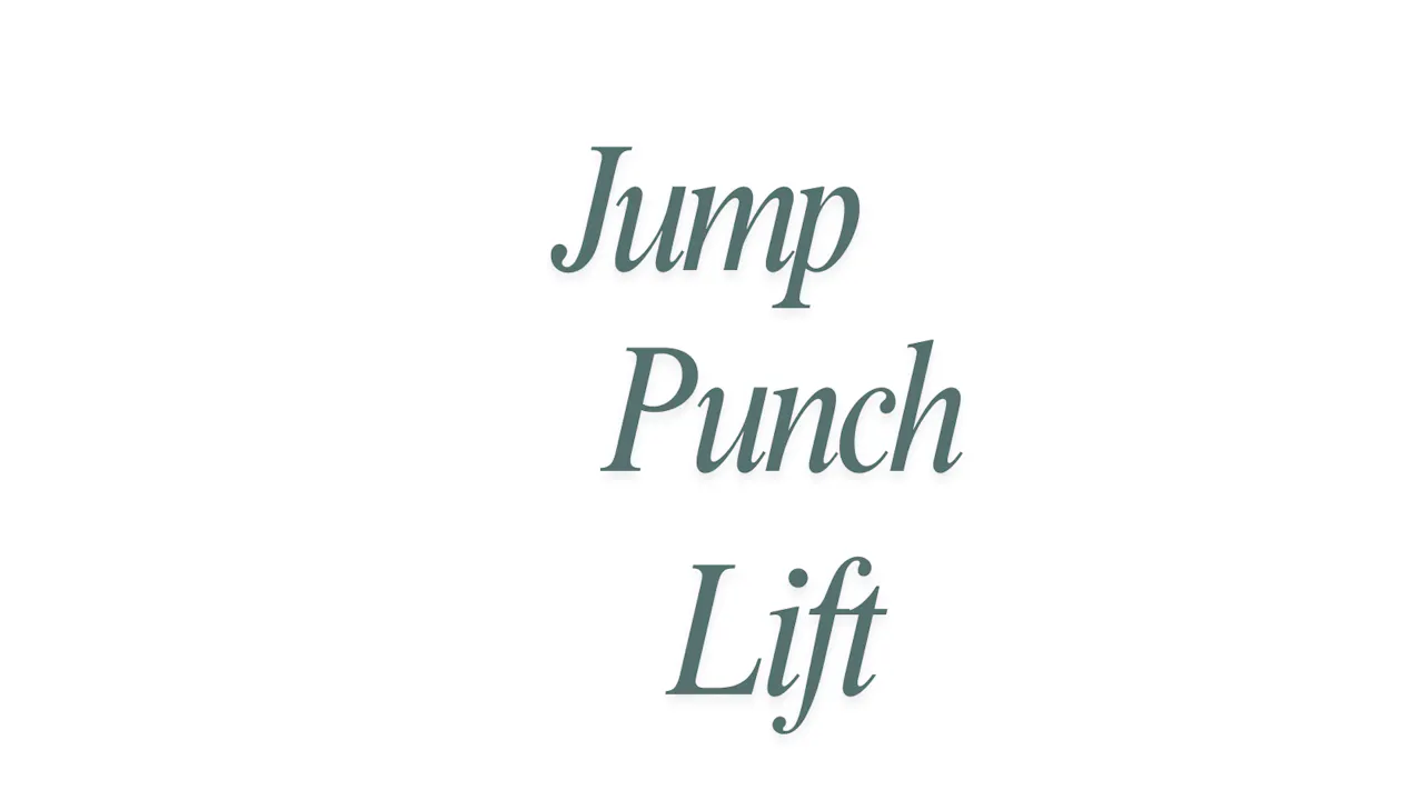Jump,Punch,Lift (2025) - Intervals of Cardio & Weights - RAW - 30 ...