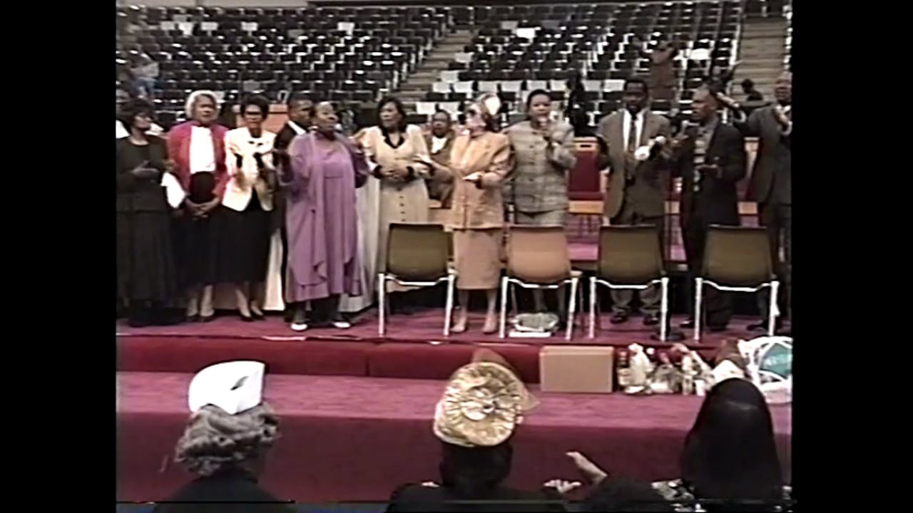 COGIC 89th HC 1996 Thursday Morning Prayer Mother Elsie Shaw & Evang ...